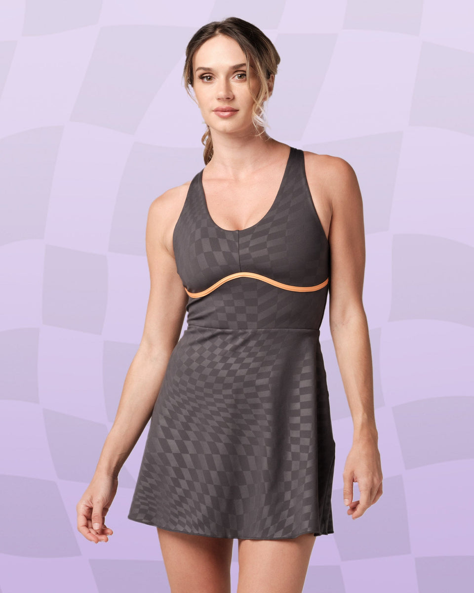 Strong Way Of Life Skort Dress Dark Charcoal - S1T000033 – Natysports
